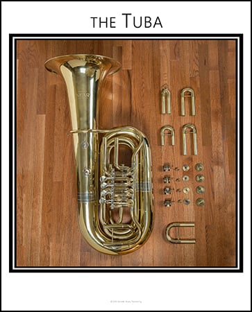 Tuba Anatomy Chart | J.W. Pepper