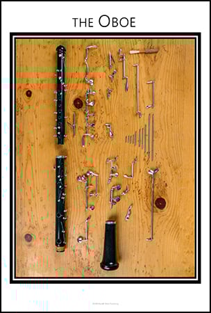 Oboe Anatomy Chart | J.W. Pepper