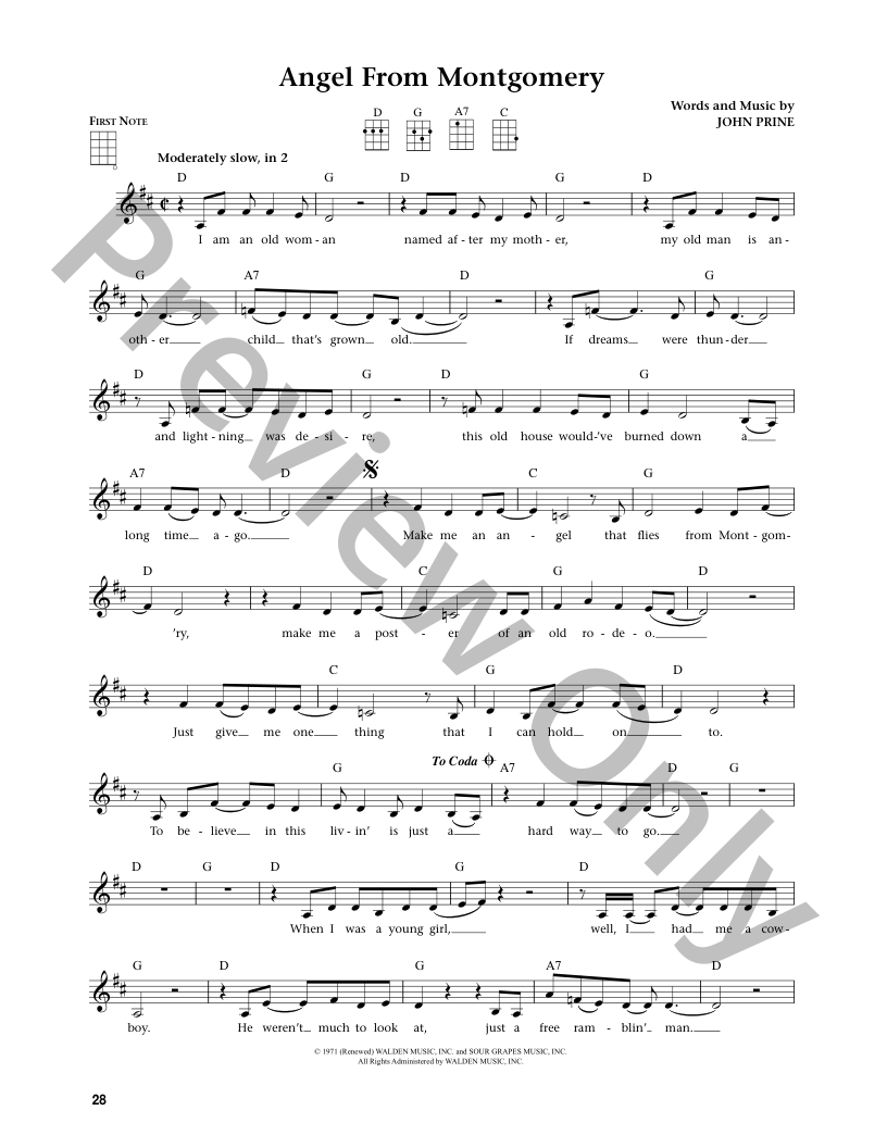 Angel From Montgomery | J.W. Pepper