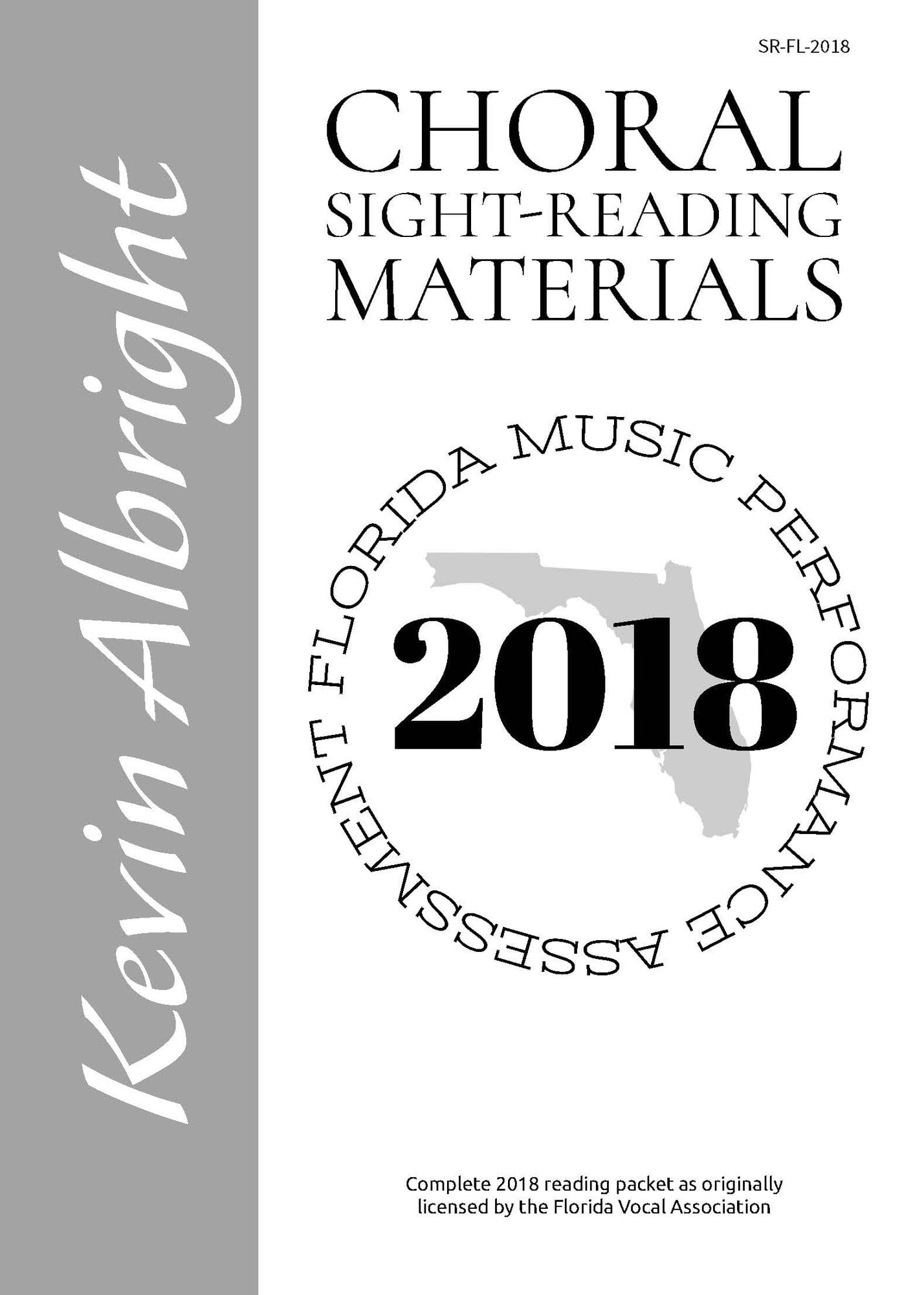 Choral Sight Reading Materials 2018 | J.W. Pepper
