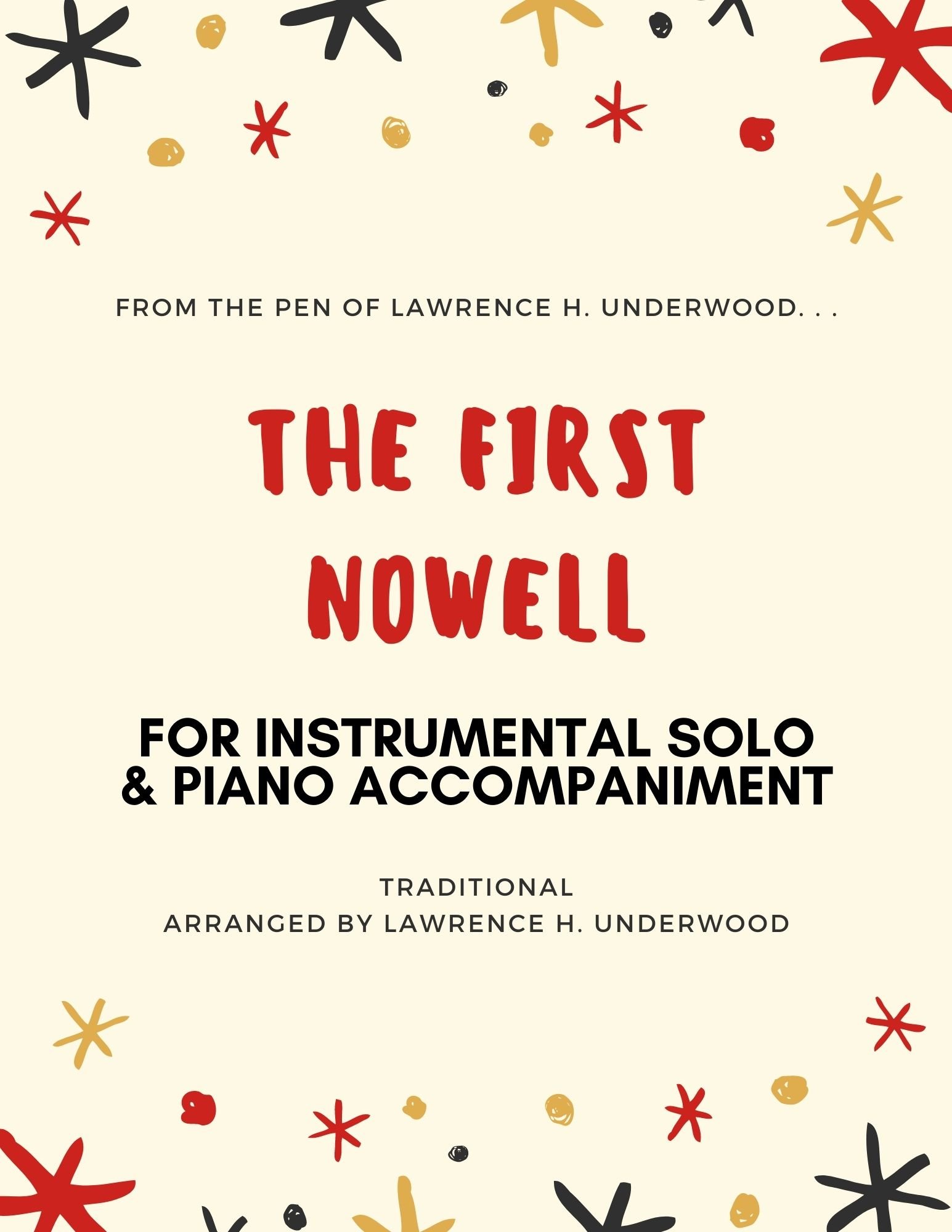 The First Nowell Sheet Music | J.W. Pepper