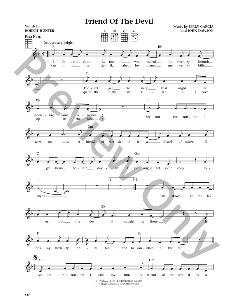 Friend Of The Devil | J.W. Pepper