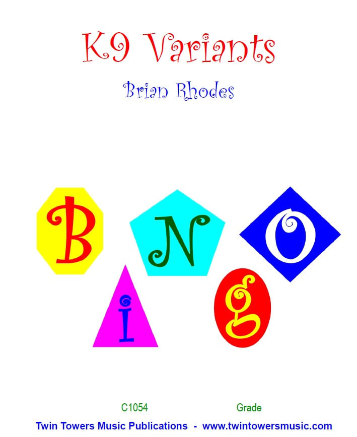 K9 Variants Concert Band Sheet Music | J.W. Pepper