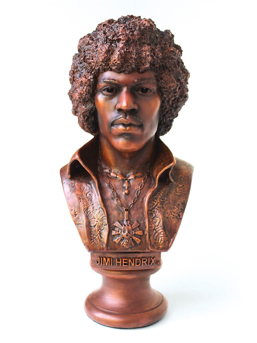 Jimi Hendrix Authorized Statuette Bust | J.W. Pepper