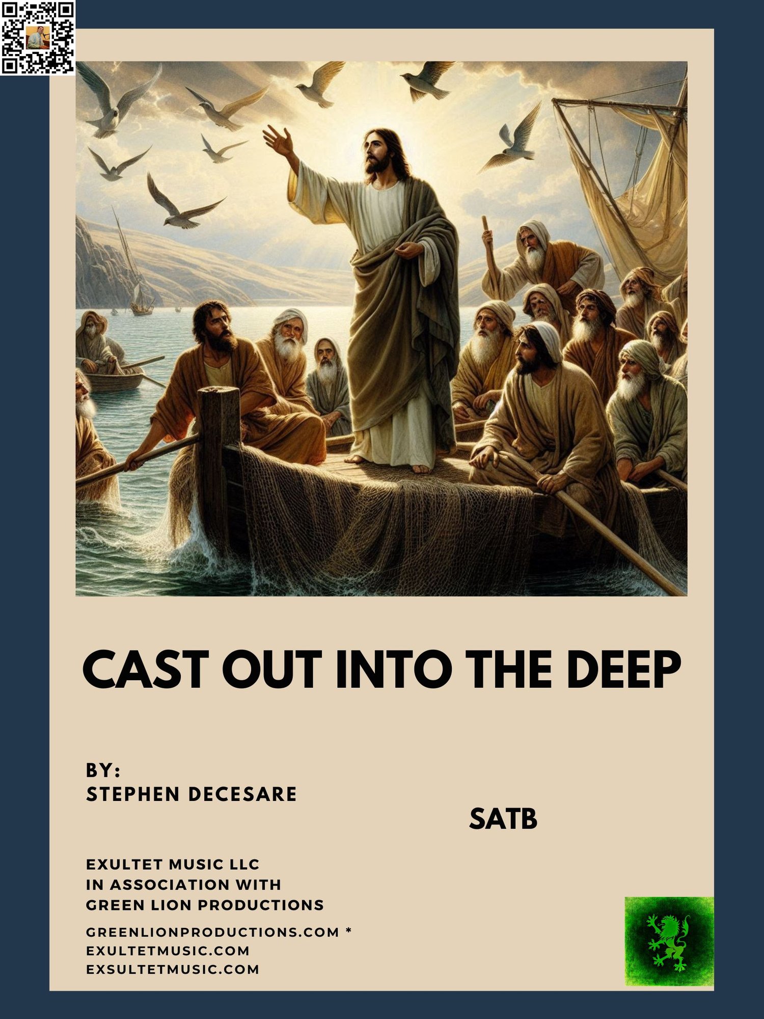 Cast Out Into The Deep Choral Sheet Music | J.W. Pepper