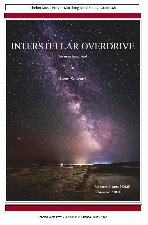 Interstellar Overdrive Marching Band Sheet Music | J.W. Pepper