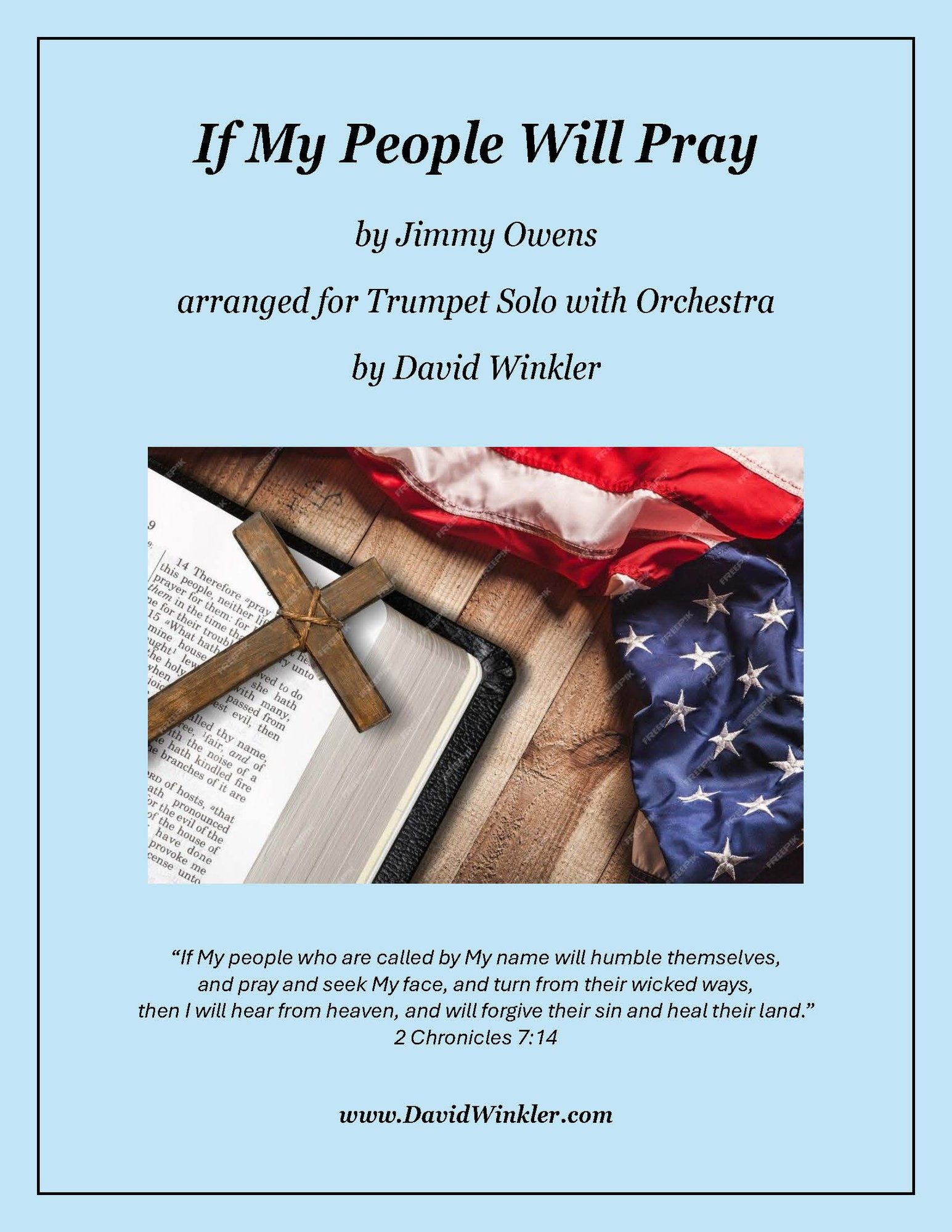 If My People Will Pray Orchestra Sheet Music | J.W. Pepper