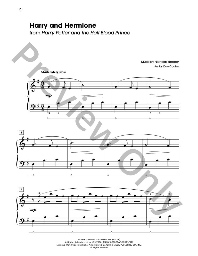 Harry And Hermione | J.W. Pepper