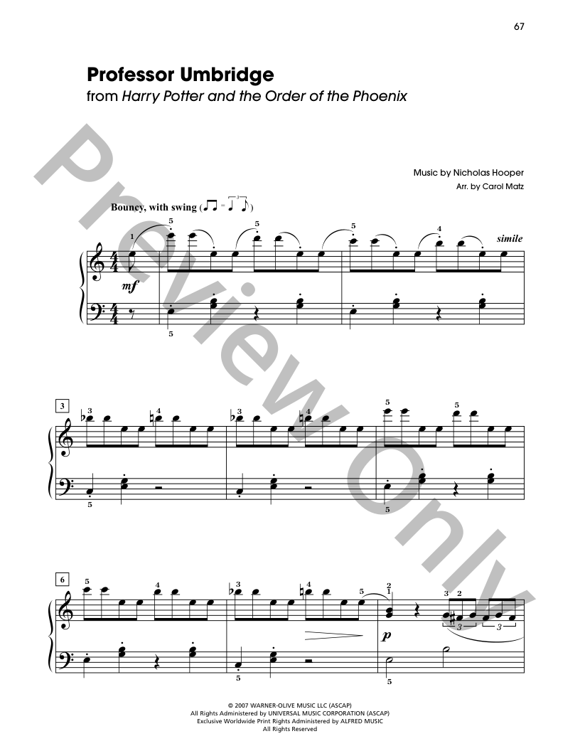 Professor Umbridge | J.W. Pepper