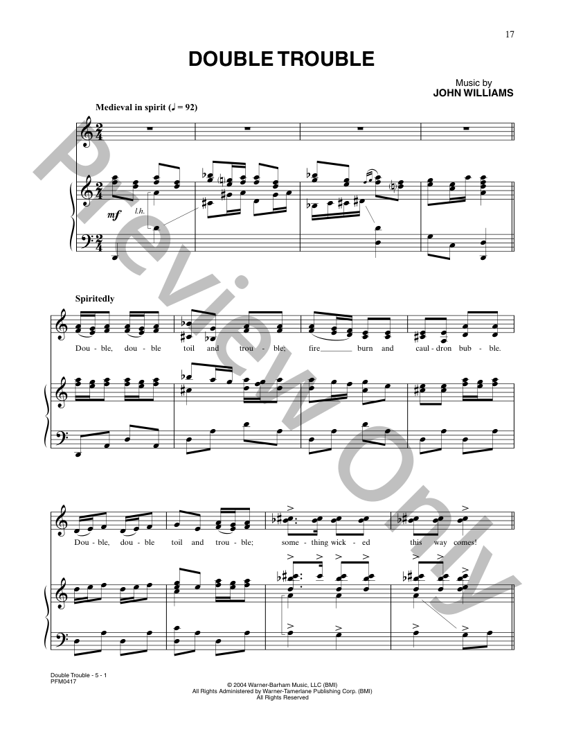 Double Trouble | J.W. Pepper