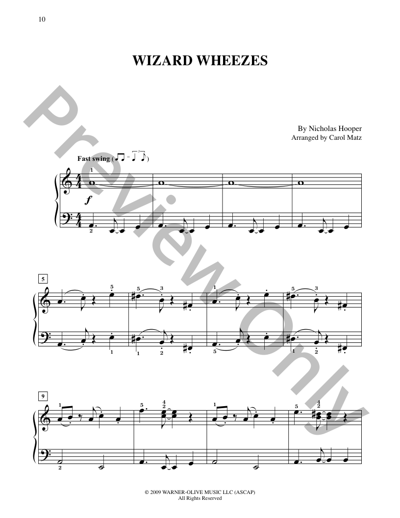Wizard Wheezes | J.W. Pepper