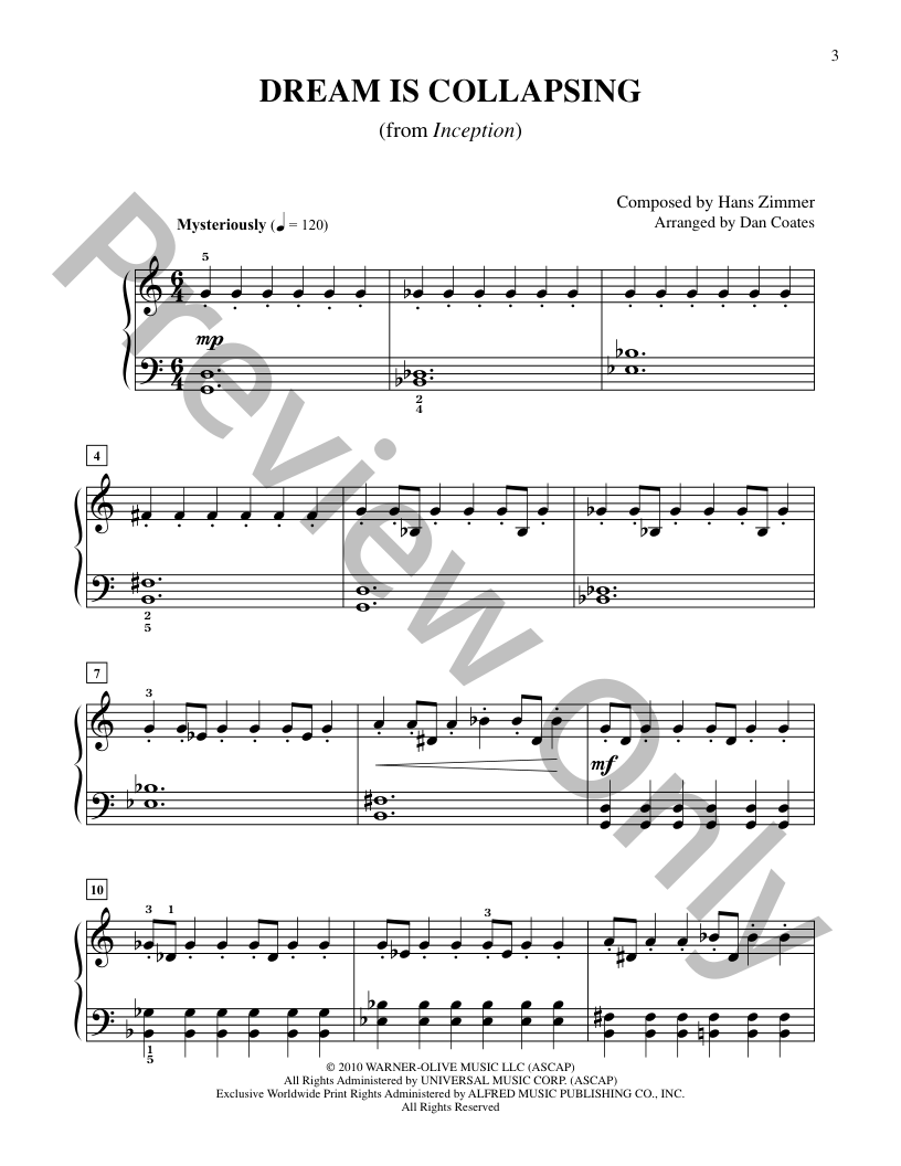 Dream Is Collapsing | J.W. Pepper