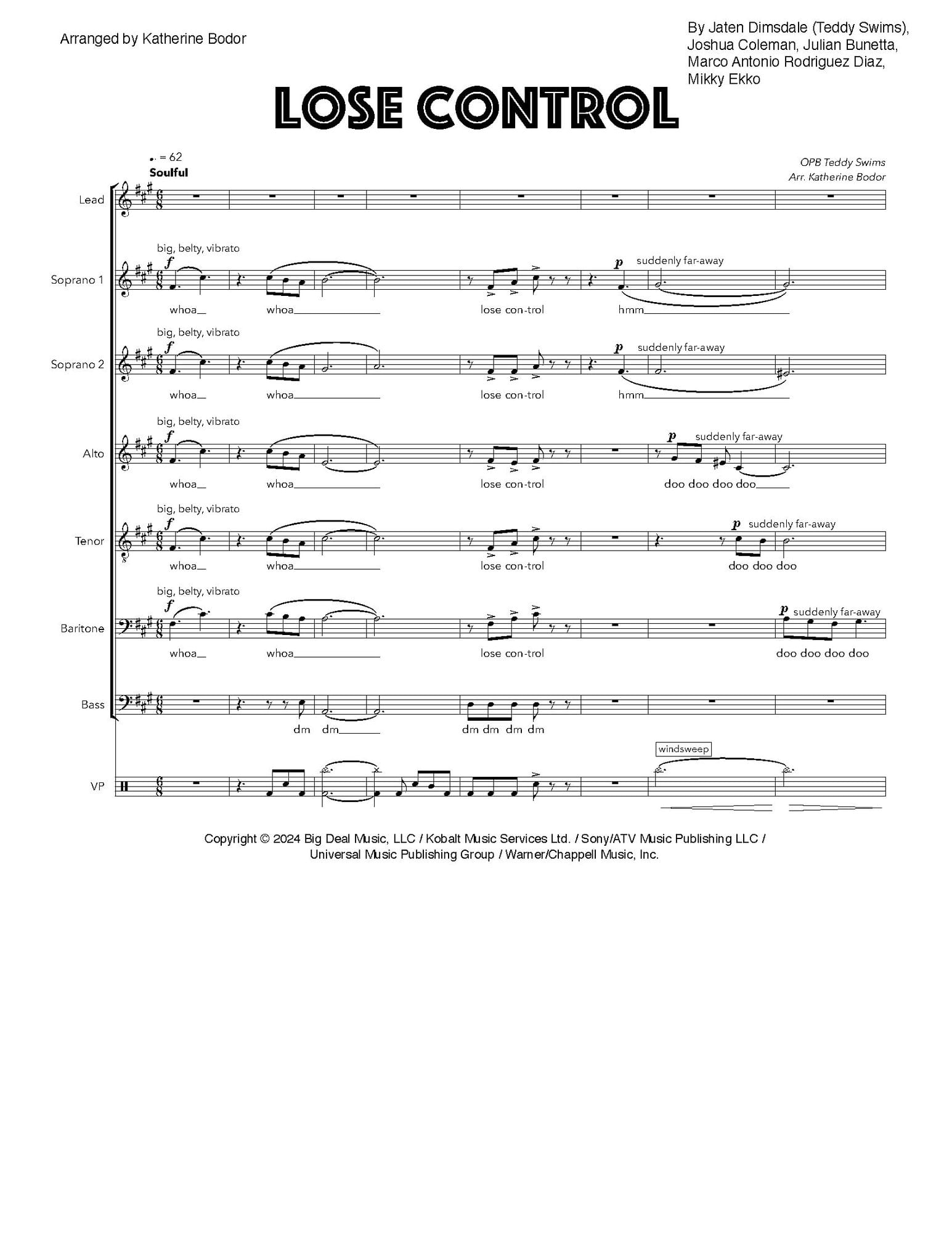 Lose Control | J.W. Pepper