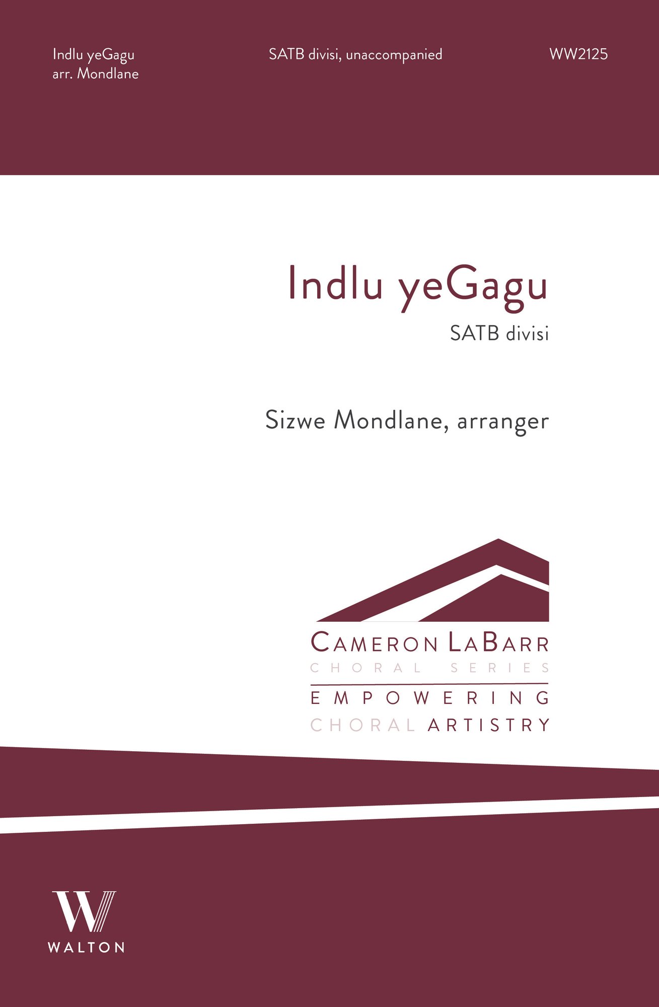 Indlu yeGagu Choral Sheet Music | J.W. Pepper