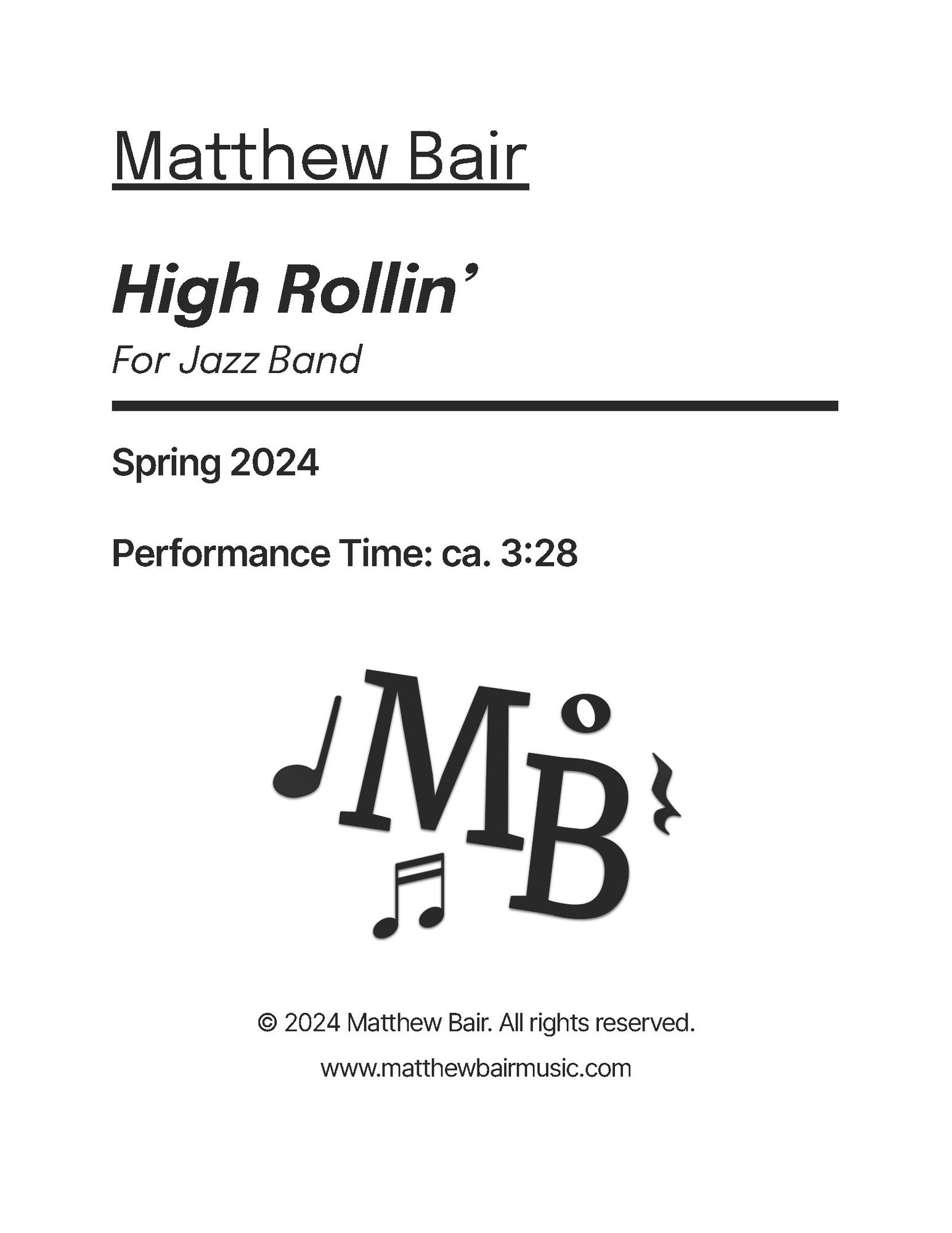 High Rollin' | J.W. Pepper