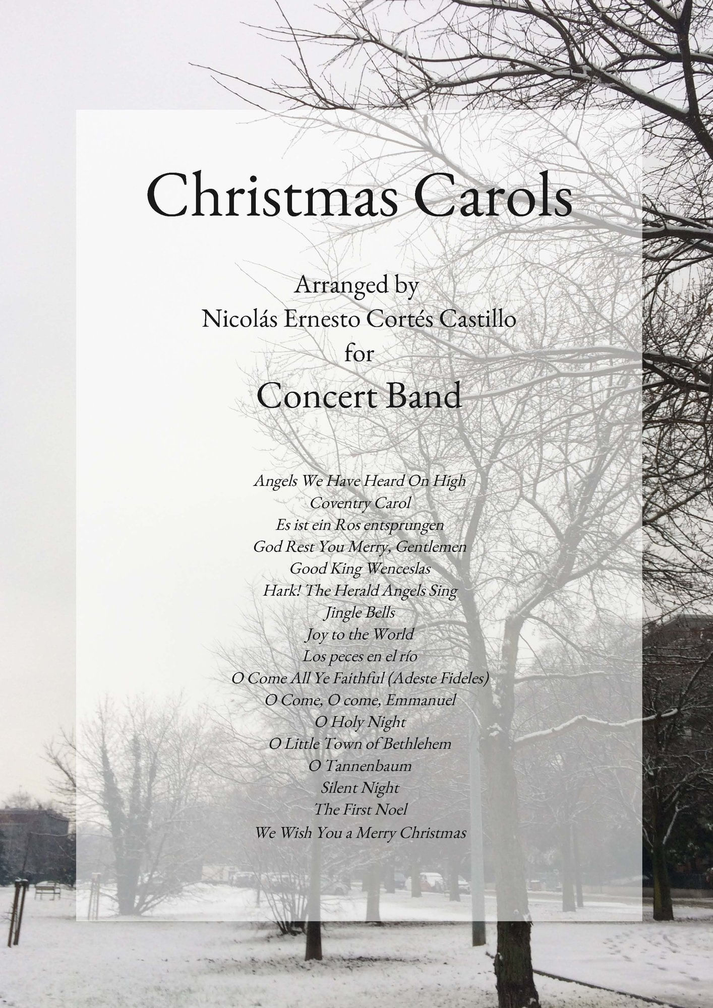 17 Christmas Carols Concert Band Sheet Music | J.W. Pepper