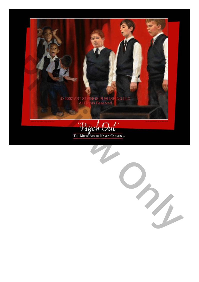 Psych Out Poster | J.W. Pepper