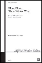 Blow, Blow Thou Winter Wind Choral Sheet Music | J.W. Pepper