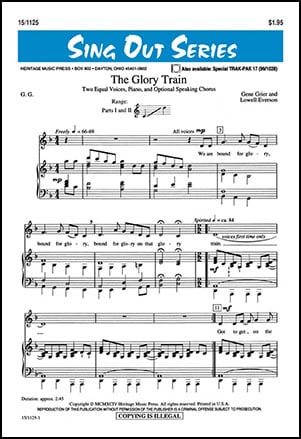 The Glory Train | J.W. Pepper