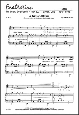 Gift of Alleluia Choral Sheet Music | J.W. Pepper