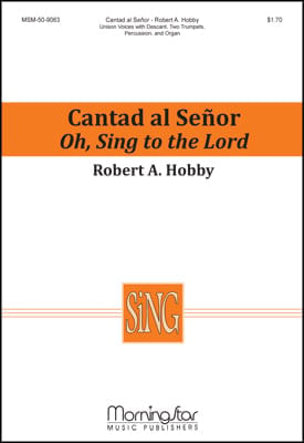 Cantad al Senor Choral Sheet Music | J.W. Pepper