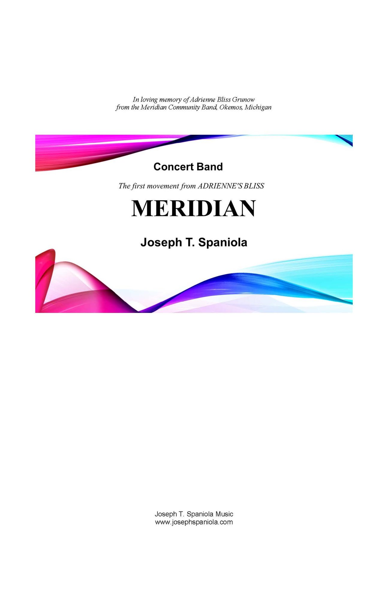 Meridian Concert Band Sheet Music | J.W. Pepper