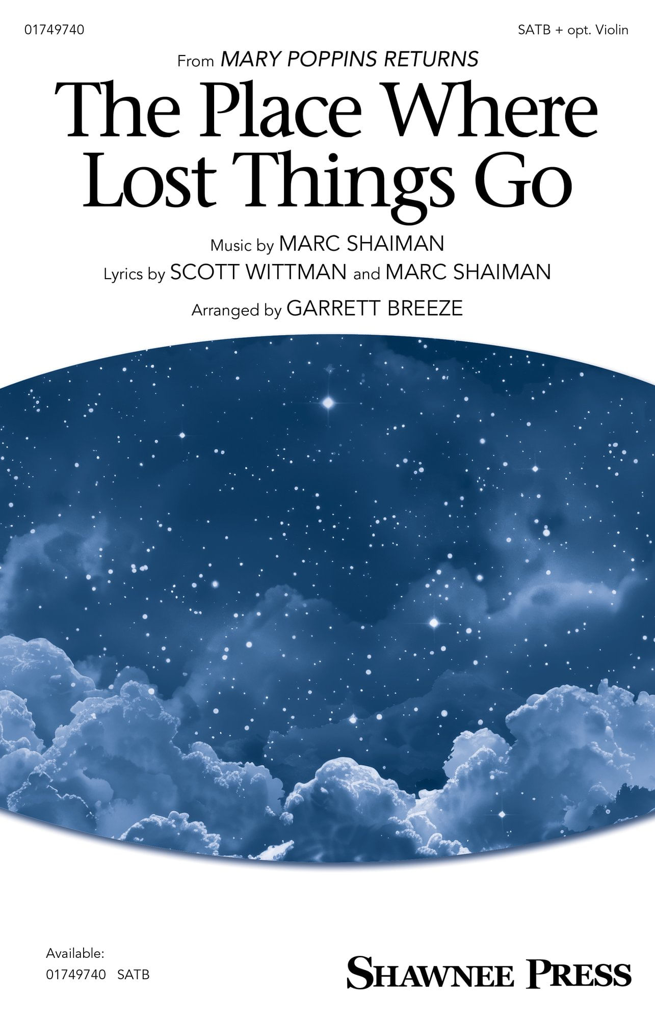 The Place Where Lost Things Go Choral Sheet Music | J.W. Pepper
