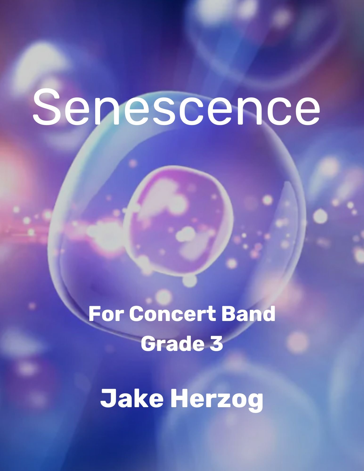 Senescence Concert Band Sheet Music | J.W. Pepper