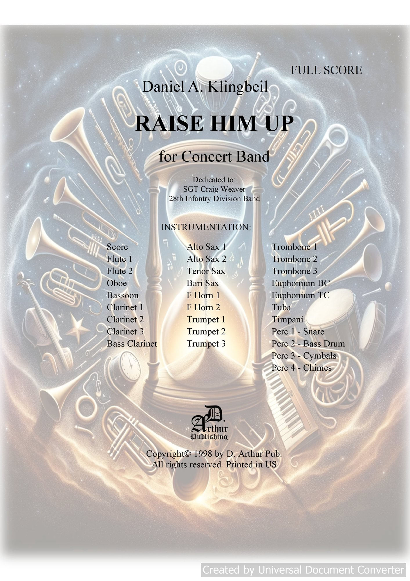 Raise Him Up | J.W. Pepper