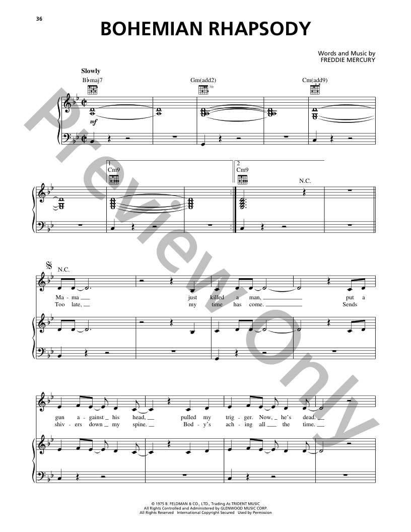 Bohemian Rhapsody | J.W. Pepper