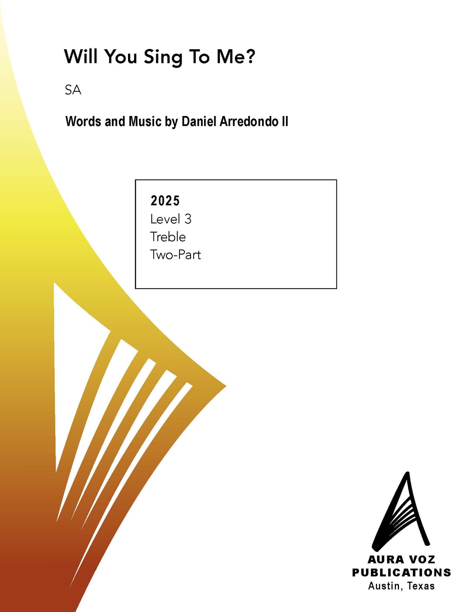 Will You Sing To Me? | J.W. Pepper