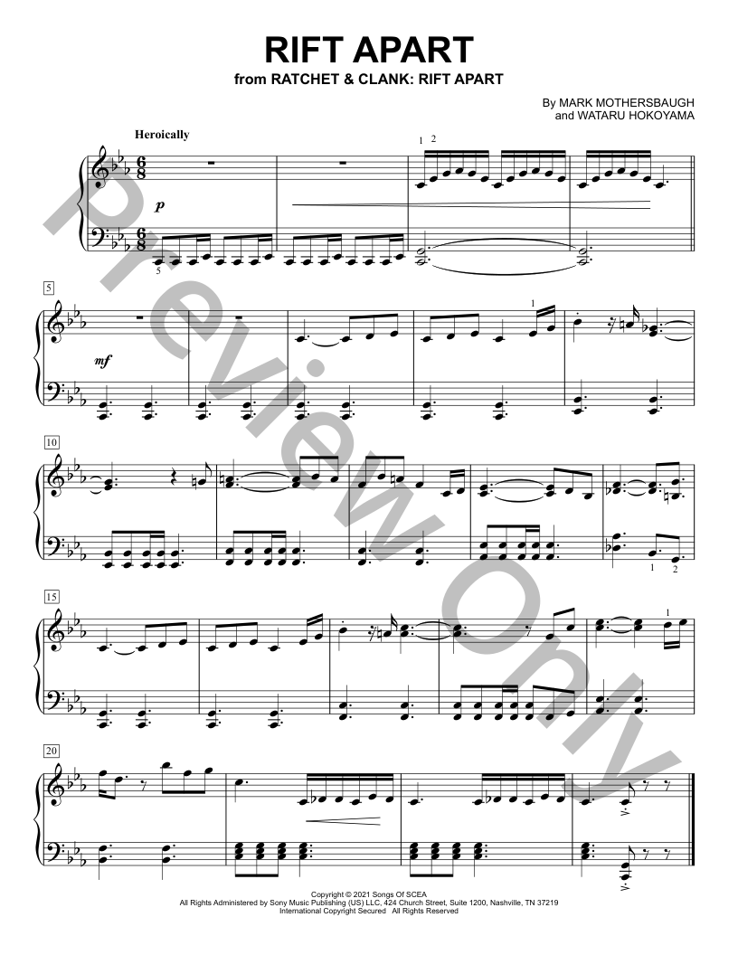 Rift Apart | J.W. Pepper