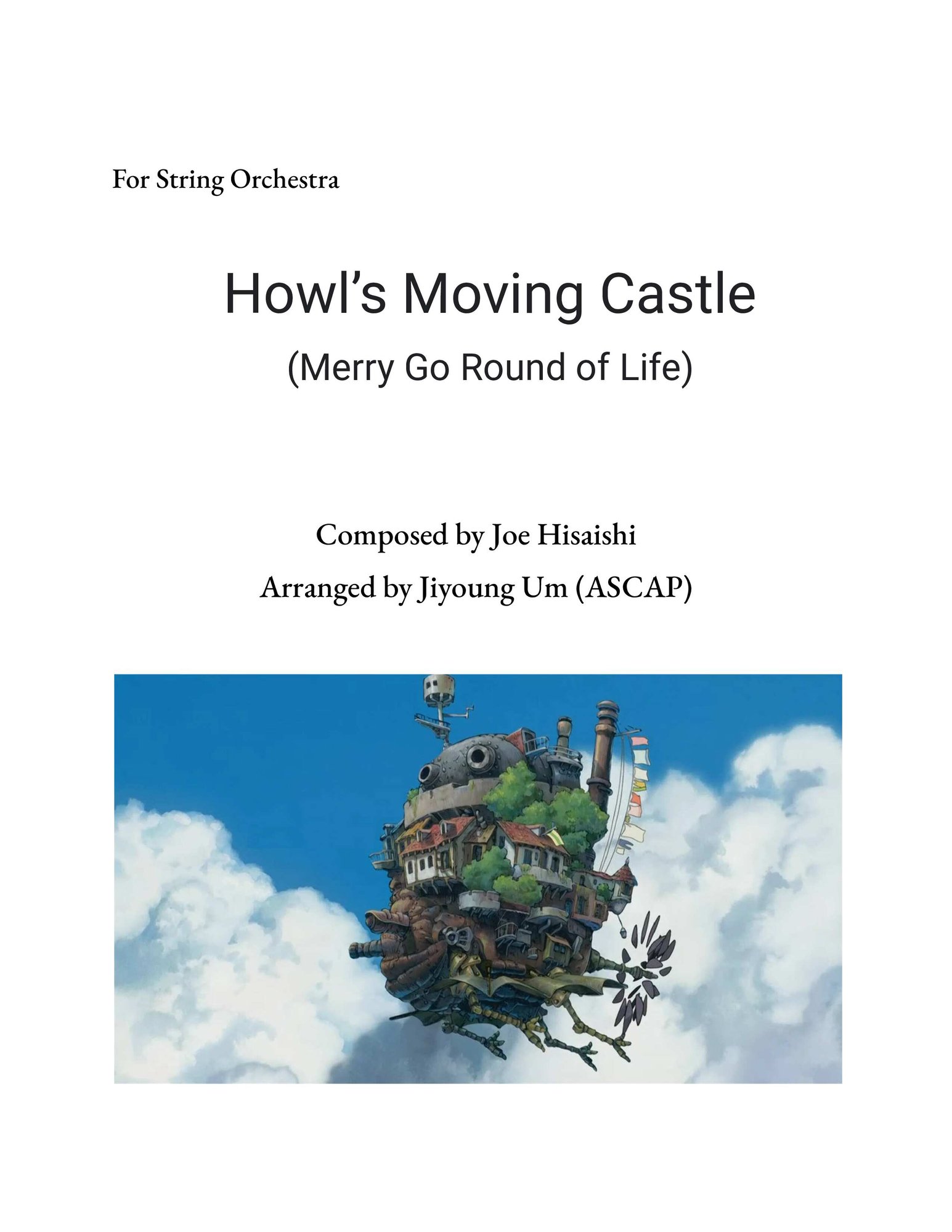 Howl's Moving Castle (String Orchestra Version) | J.W. Pepper