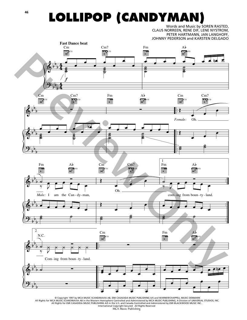 Lollipop (Candyman) | J.W. Pepper