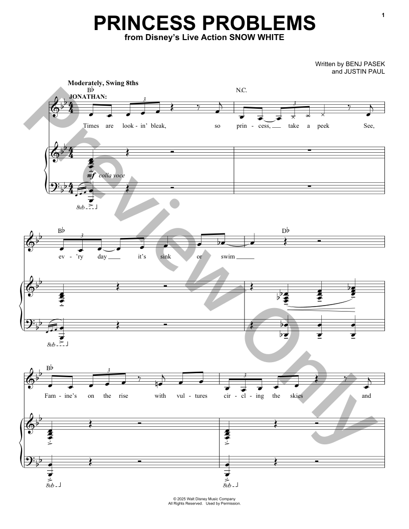 Princess Problems | J.W. Pepper