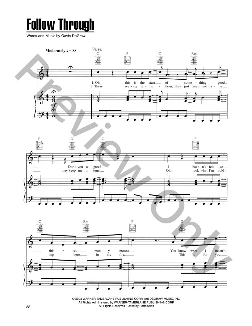 Follow Through | J.W. Pepper