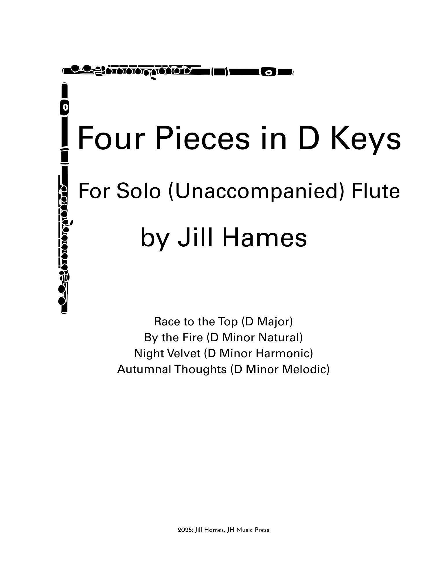 Four Pieces in D Keys | J.W. Pepper