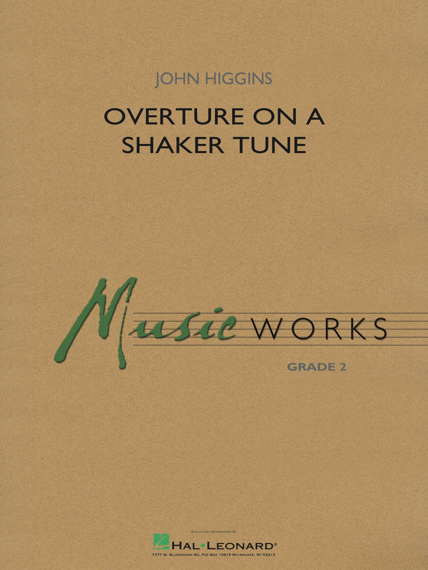 Overture on a Shaker Tune Concert Band Sheet Music | J.W. Pepper