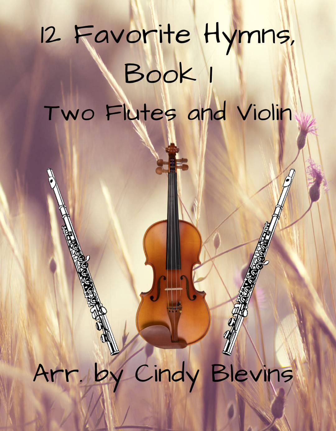 12 Favorite Hymns, Book 1, Two Flutes and Violin | J.W. Pepper