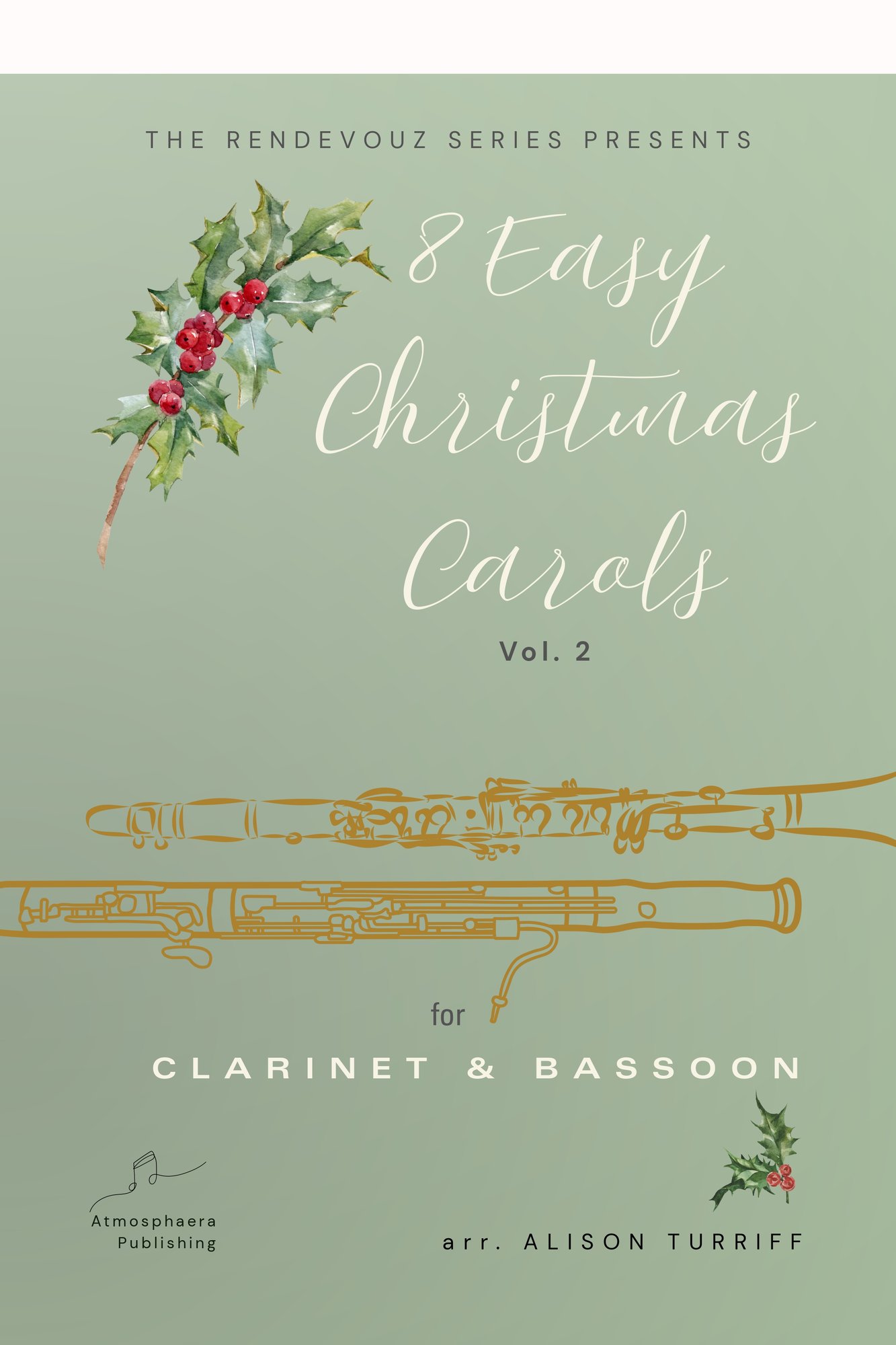 8 Easy Christmas Carols for clarinet and bassoon - Vol. 2 Sheet Music ...