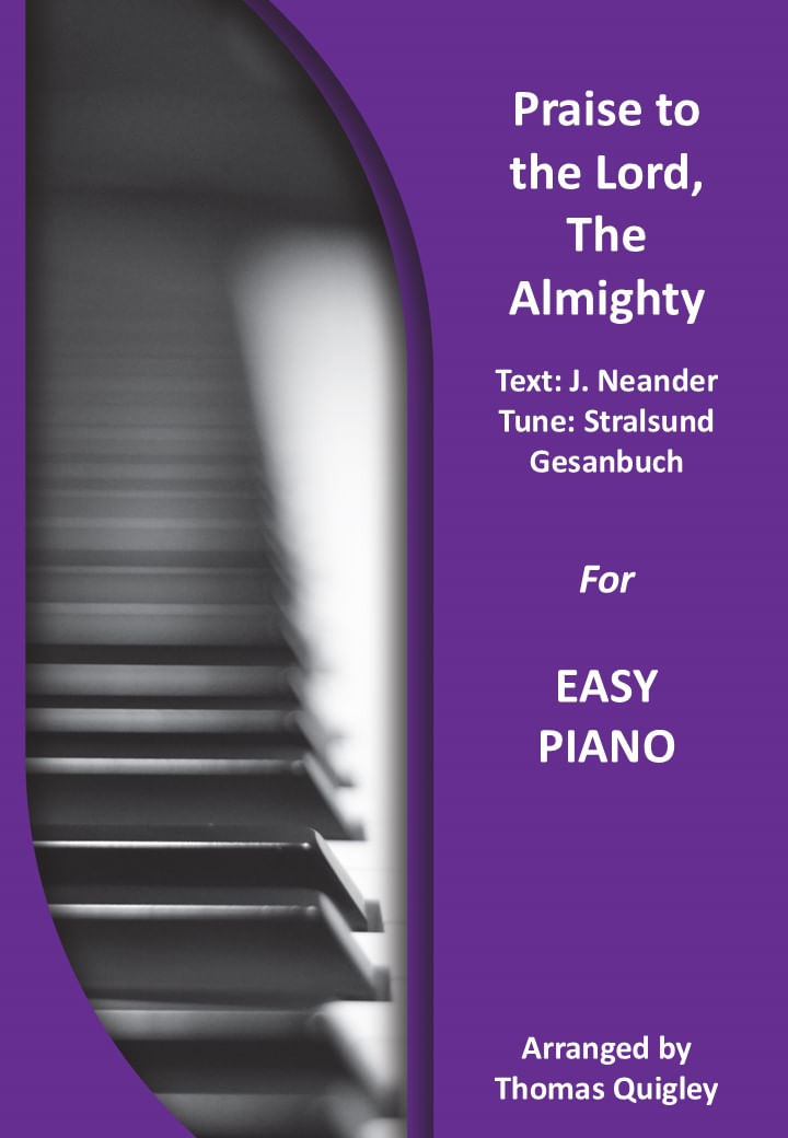 Praise to the Lord, the Almighty Easy Piano Sheet Music | J.W. Pepper
