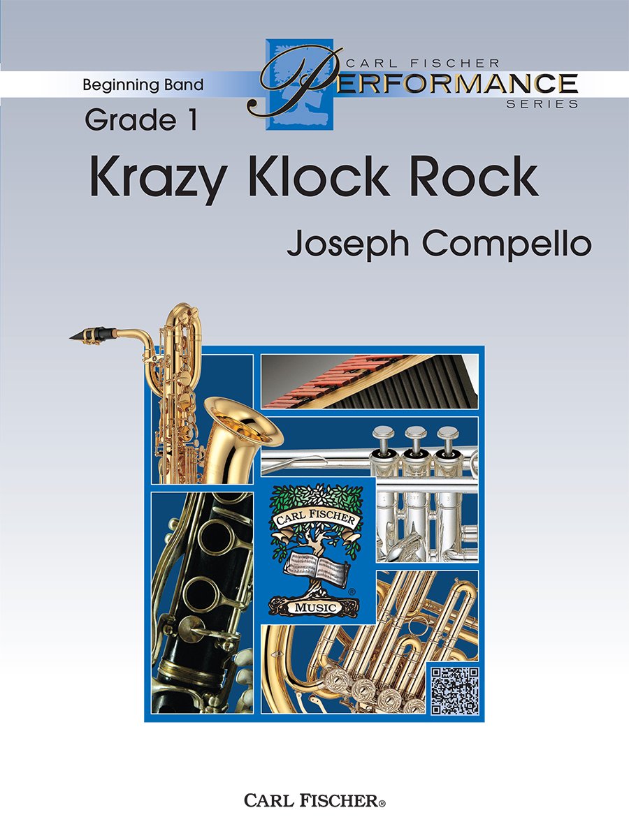 Krazy Klock Rock Concert Band Sheet Music | J.W. Pepper