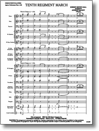 Tenth Regiment March | J.W. Pepper