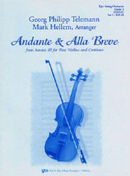 Andante and Alla Breve Orchestra Sheet Music | J.W. Pepper