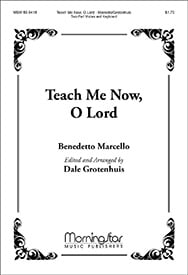 Teach Me Now O Lord | J.W. Pepper