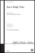 Just a Single Voice Choral Sheet Music | J.W. Pepper