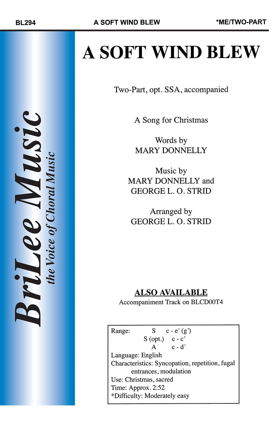 A Soft Wind Blew | J.W. Pepper