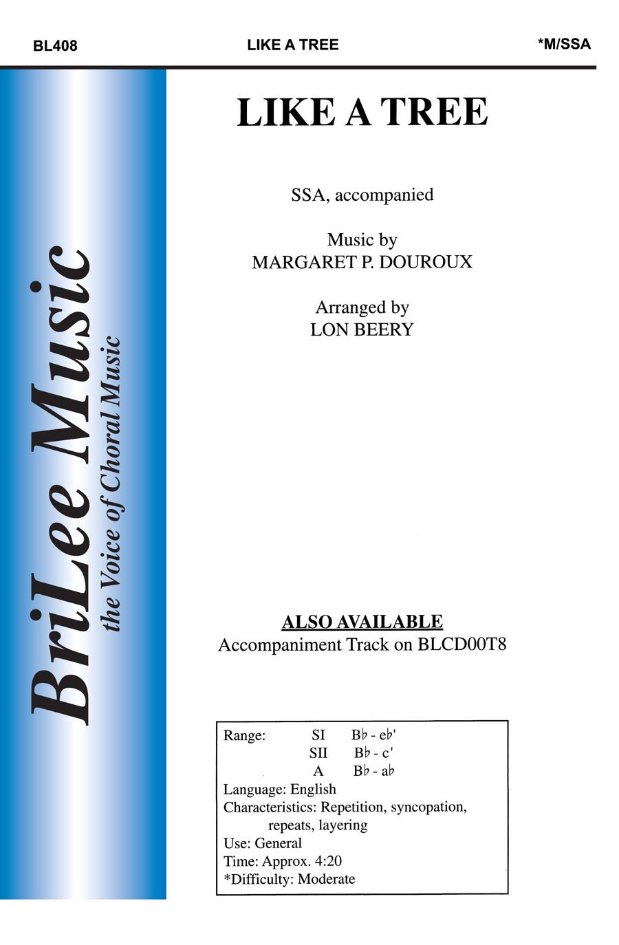 Like a Tree Choral Sheet Music | J.W. Pepper