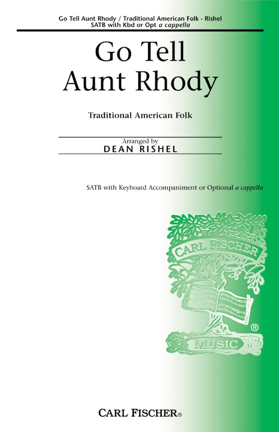 Go Tell Aunt Rhody | J.W. Pepper