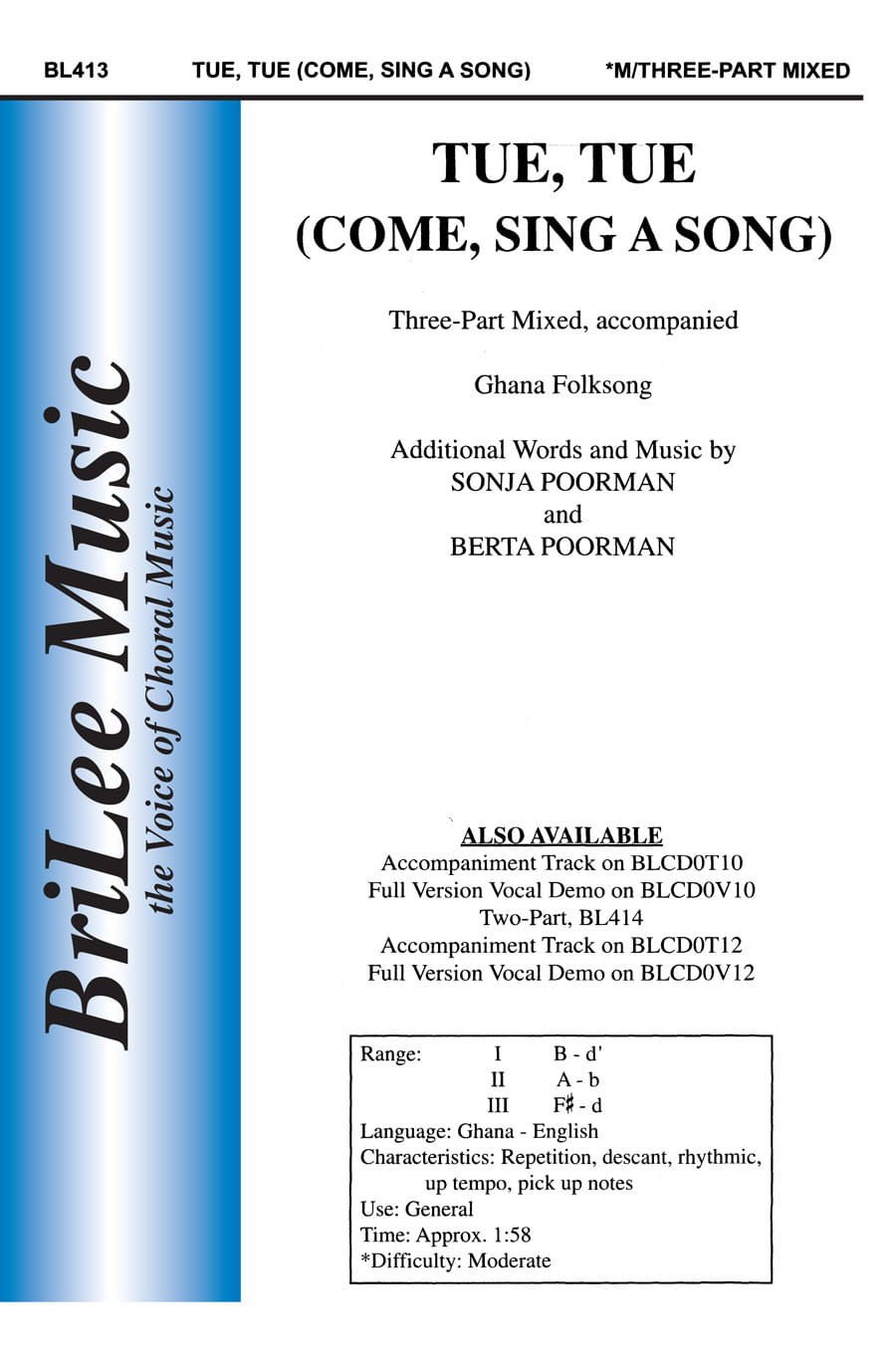 Tue, Tue | J.W. Pepper